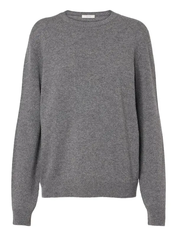 THE ROW Jayad Cashmere Sweater - Grey