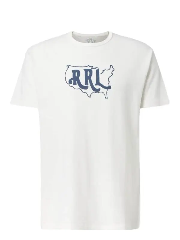 Ralph Lauren Printed Cotton And Hemp T-shirt - White