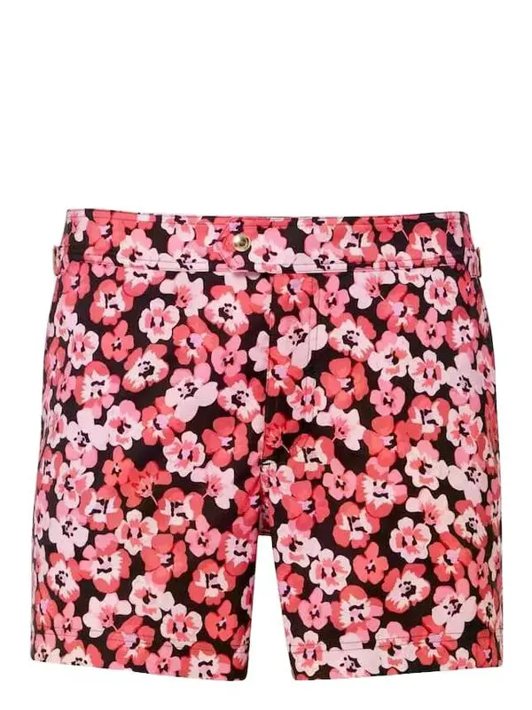 TOM FORD Floral Swim Trunks - Multicoloured