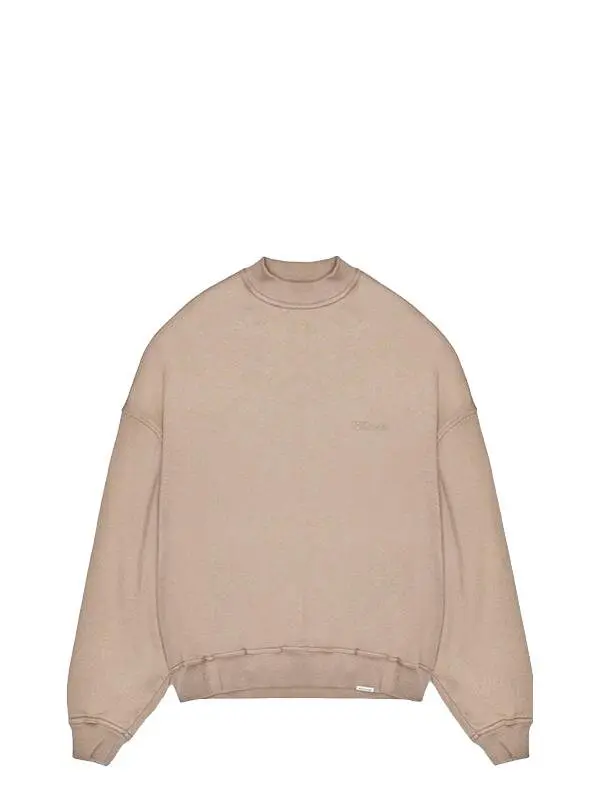 REPRESENT Oversized Crewneck Sweatshirt - Taupe