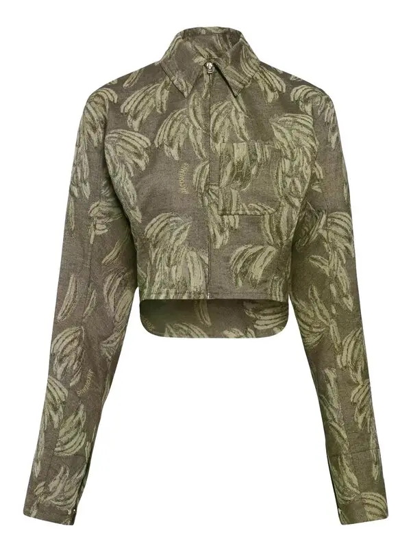 Jacquemus Graphic-print Shirt - Green