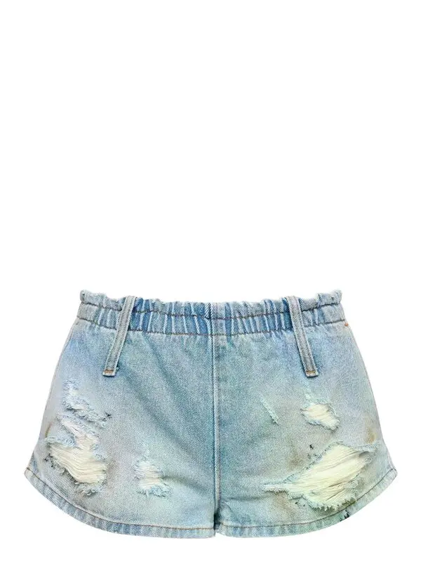 MAISON MARGIELA Denim Shorts - Blue
