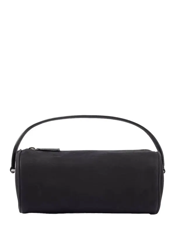 THE ROW 90s Leather Top-handle Bag - Black