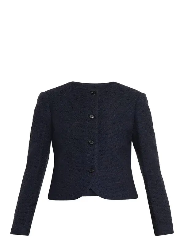 Theory Tailored Tweed Jacket - Nocturne N