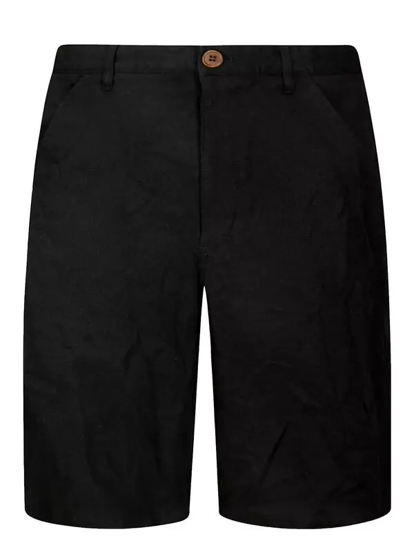 Comme Des Garçons Tailored Bermuda Shorts - Black