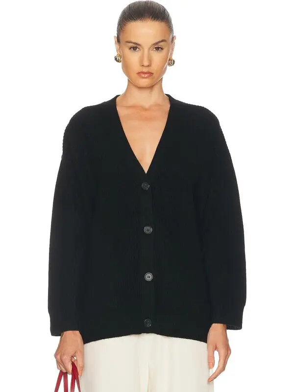 Jenni Kayne Cashmere Cocoon Cardigan - Black