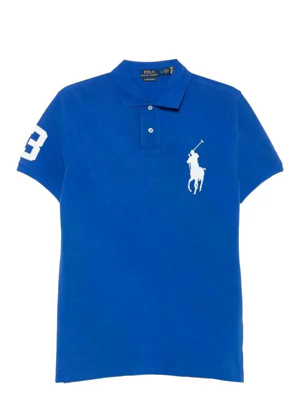 Polo Ralph Lauren Polo Pony-embroidered Polo Shirt - Blue