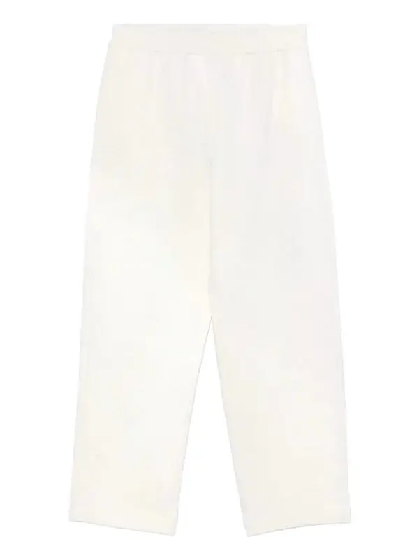 Fendi Ff-embossed Sweatpants - White
