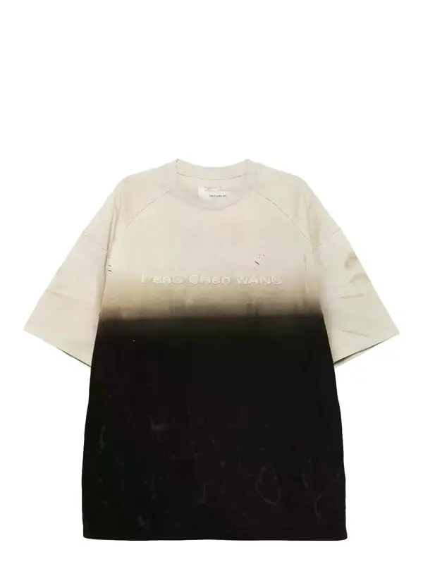 FENG CHEN WANG Logo Patch T-shirt - Black