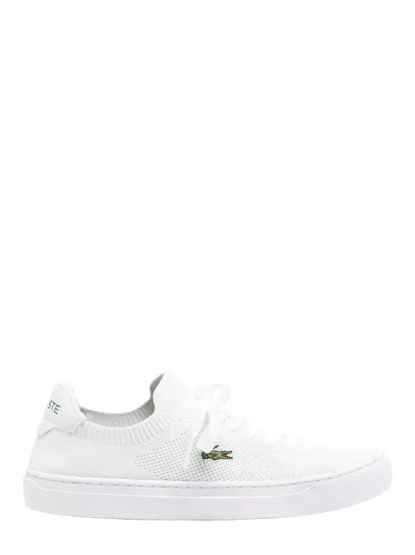 Lacoste La Piquée 2.0 Leather Sneakers - White