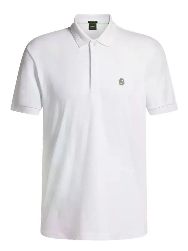 BOSS Paddy Polo Shirt - White