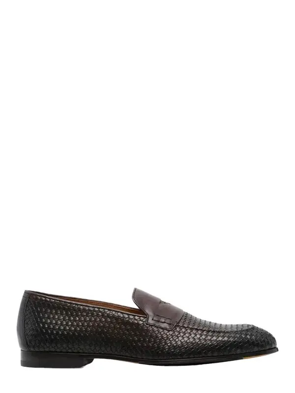DOUCAL'S Leather Loafers - Brown