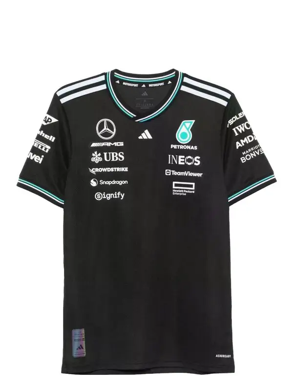 Adidas Pilot Mercedes-amg Petronas Formula One Team T-shirt - Black