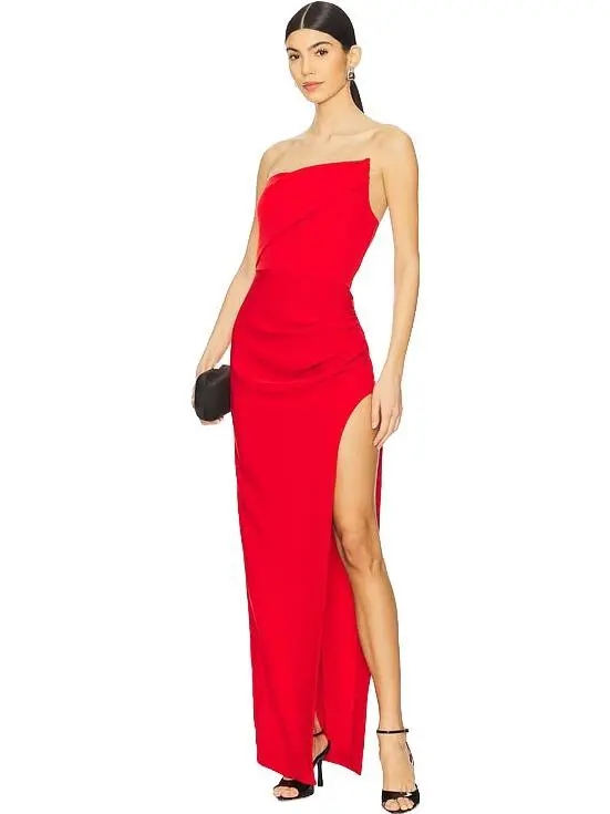 Nbd Ilda Maxi Dress - Red