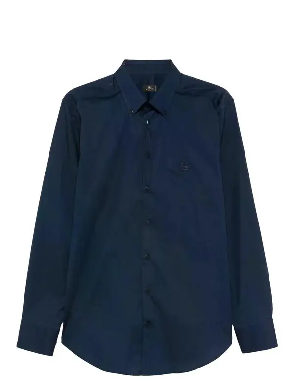 Etro Poplin Shirt - Blue