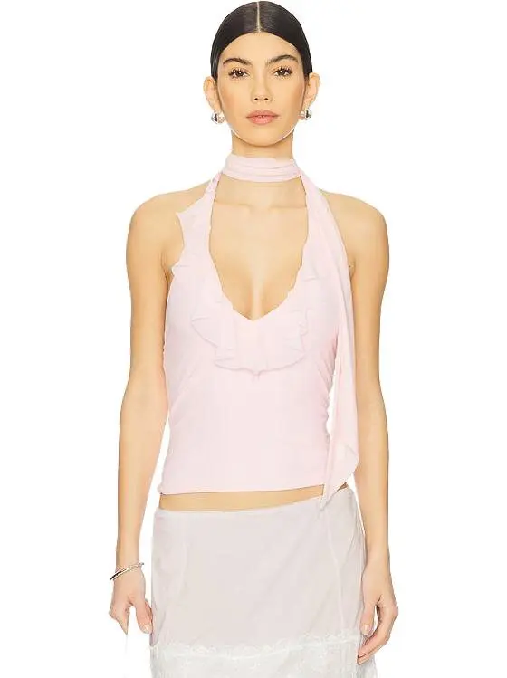 Majorelle Clara Top - Light Pink