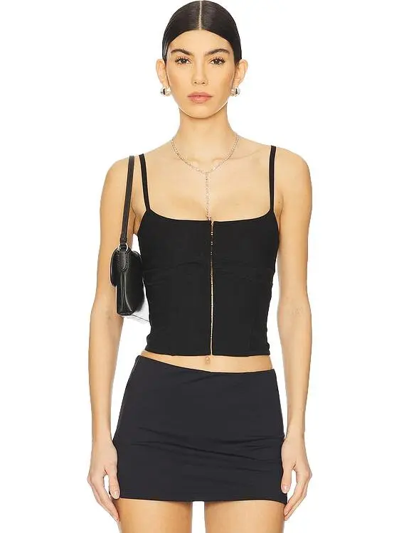 H:OURS Jette Top - Black