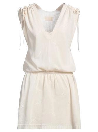 Zadig&Voltaire Cotton Crochet-knit Mini Dress - Ivory