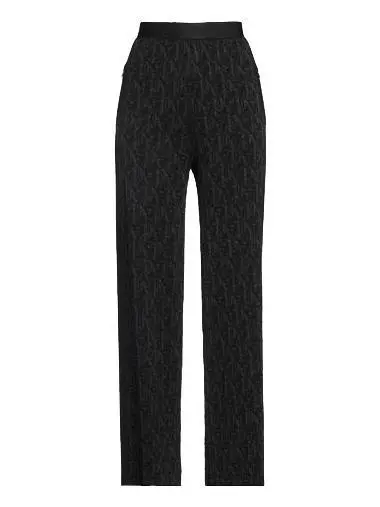 Palm Angels Wide-leg Knit Pants - Black