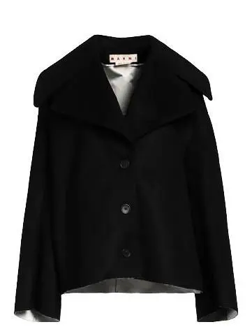 Marni Solid Coat - Black