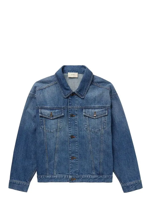 THE ROW Seb Denim Jacket - Blue