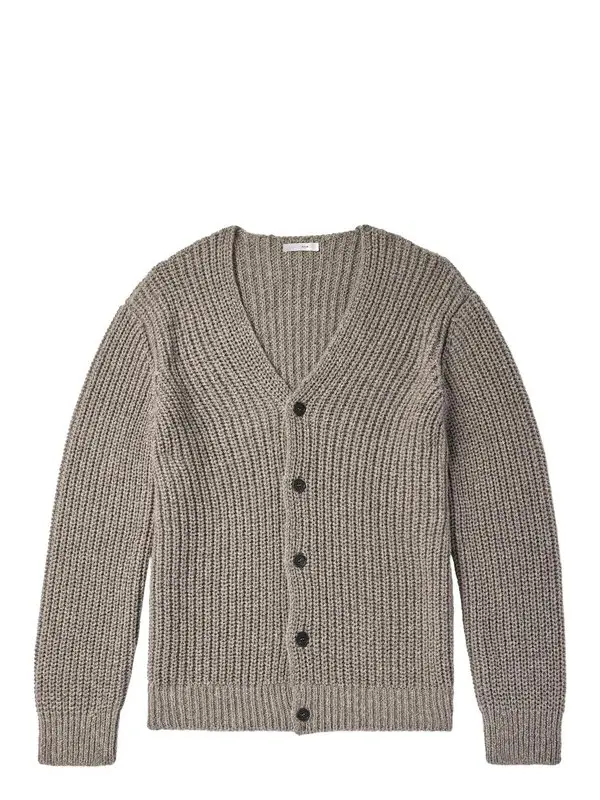 THE ROW Gert Knitted Cardigan - Neutrals