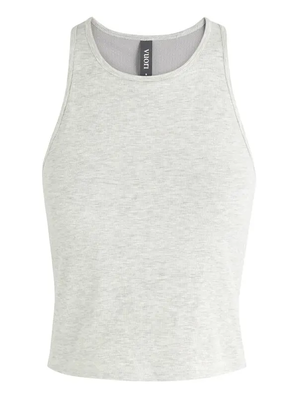 Vuori Pose Plyo Ribbed-knit Tank - Off White