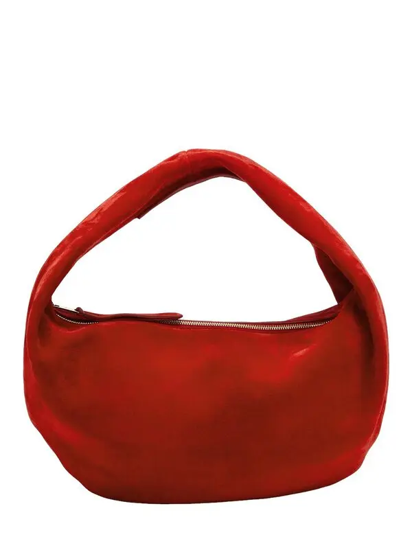Khaite Olivia Medium Top Handle Bag - Red