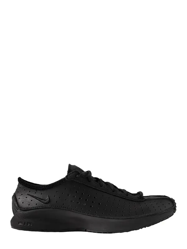 Nike Superfly Perforated Leather And Suede Sneakers - Black