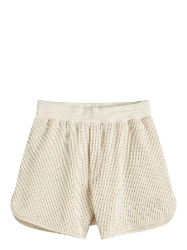 WALES BONNER Song Jersey Shorts - Ivory