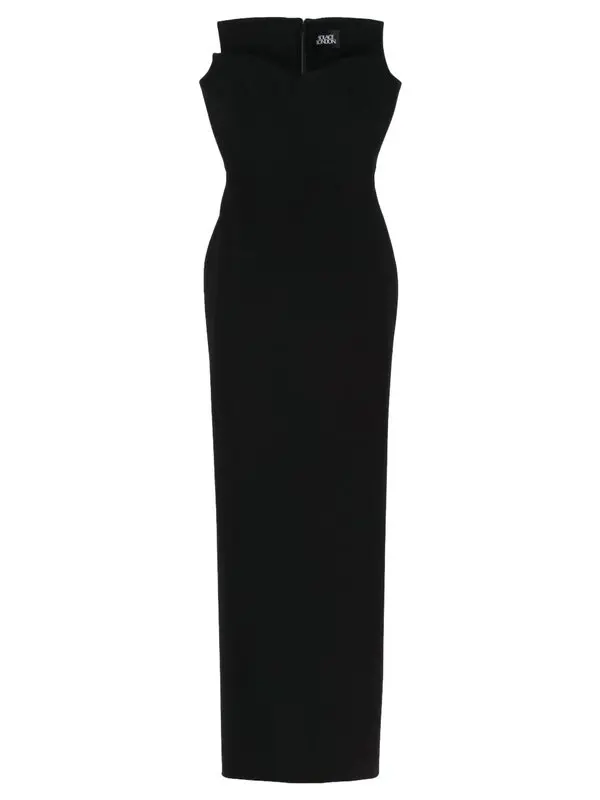 Solace London Malla Maxi Dress - Black