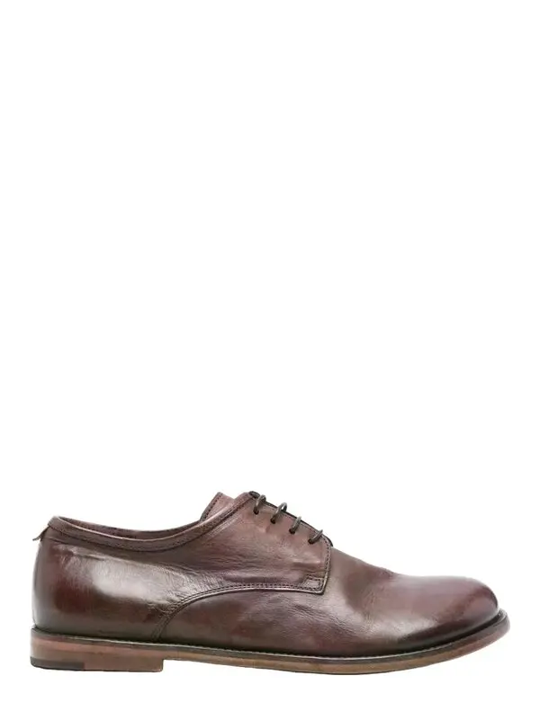 Moma Leather Derby Shoes - Brown