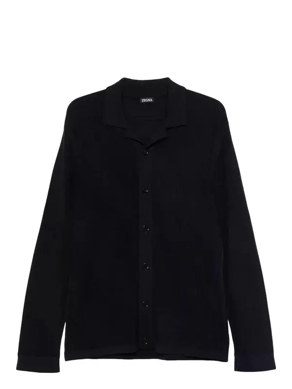 Zegna Wool Shirt - Blue