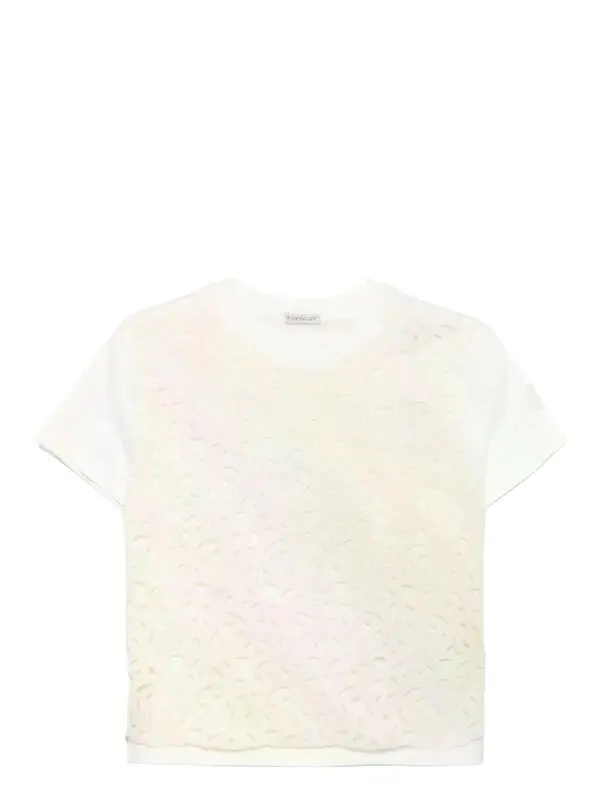Moncler Macramé T-shirt - White