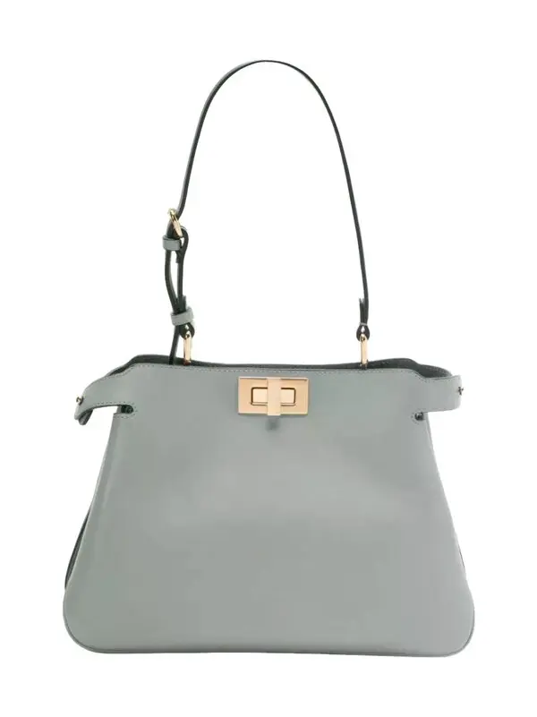 Fendi Peekaboo Shoulder Bag - Grey