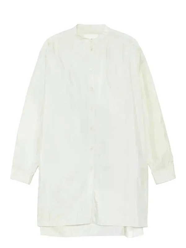 JIL SANDER Satin Shirt - Green