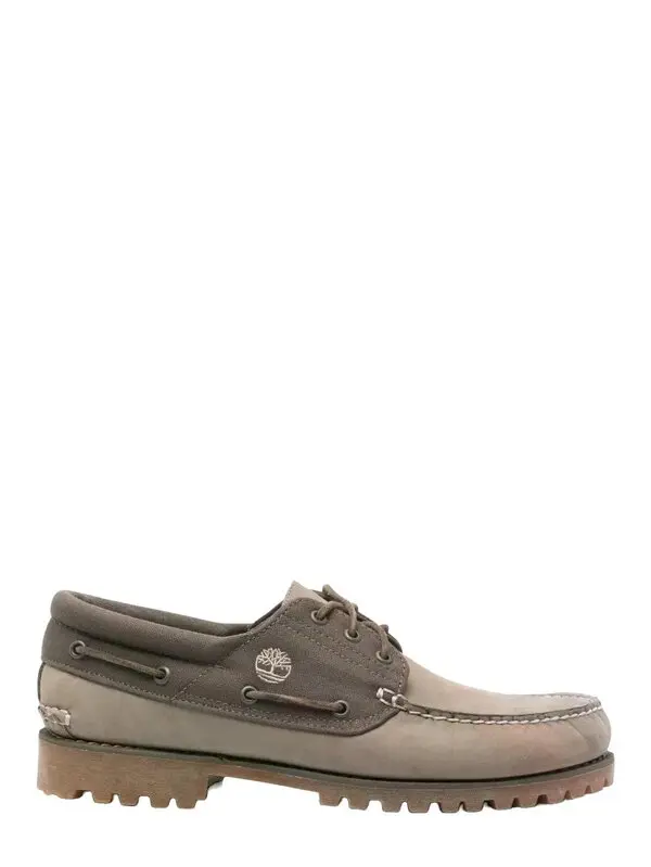 Timberland Hand-stitched 3-eye Boat Shoes - Green