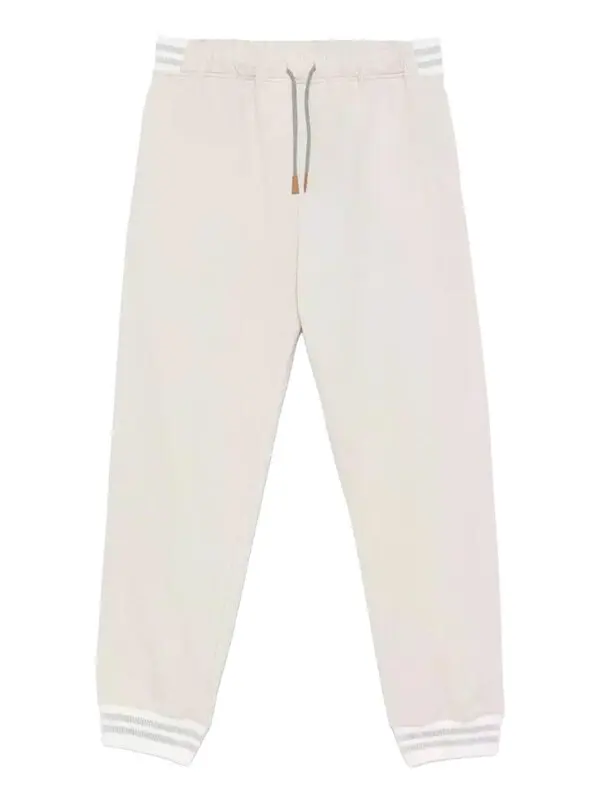 Eleventy Cashmere Track Pants - Neutrals