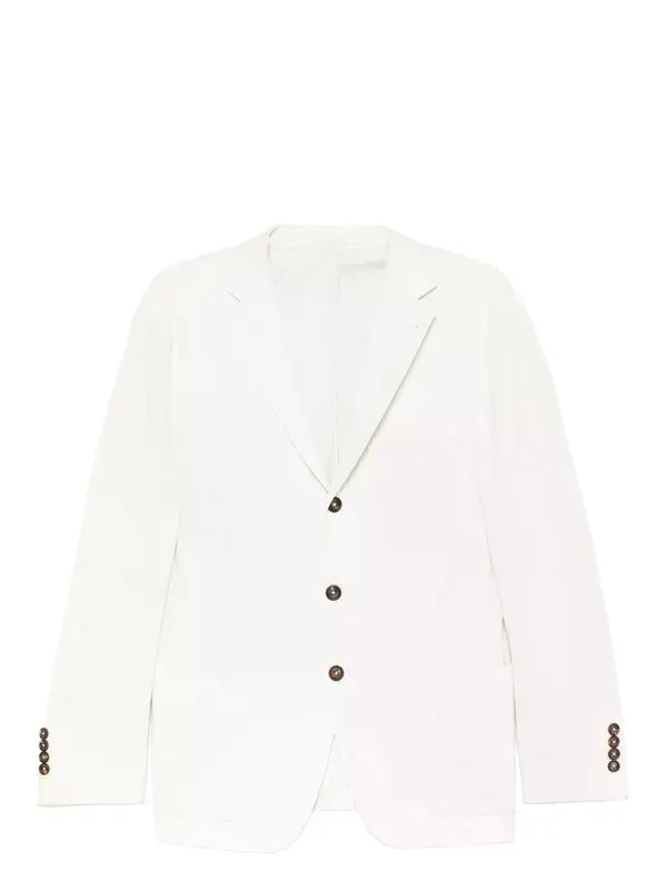 Eleventy Cotton Blazer - Neutrals