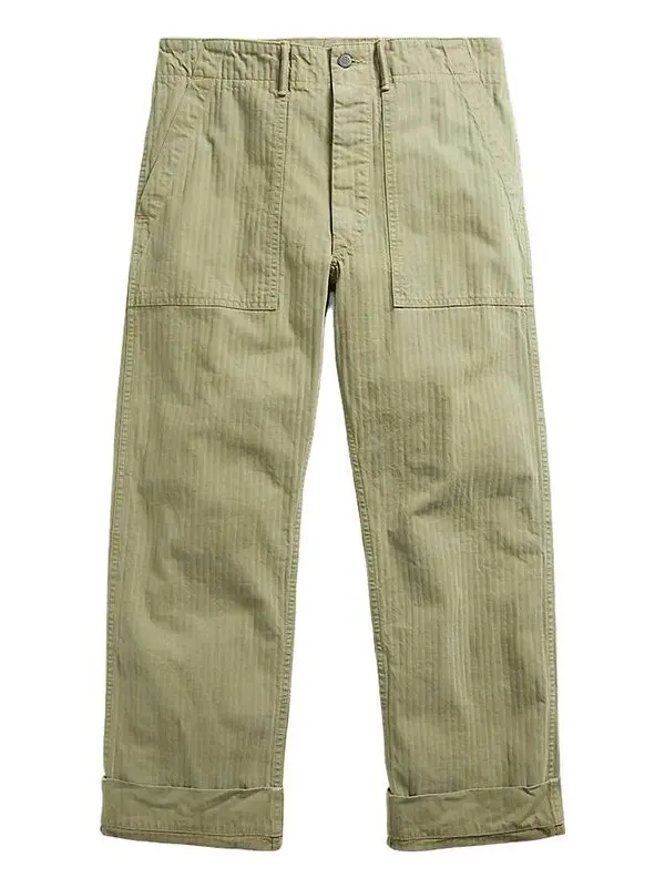 Ralph Lauren Herringbone Utility Pant - Brewster Green