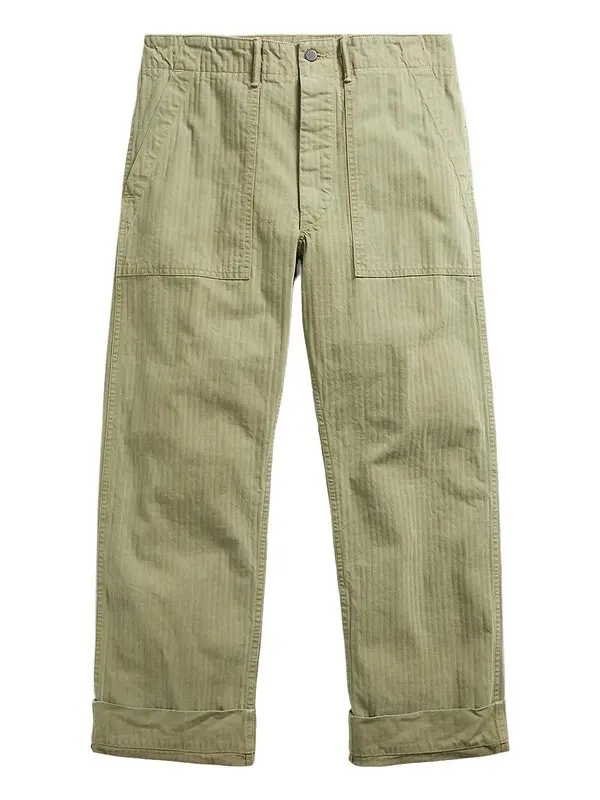 Ralph Lauren Herringbone Utility Pant - Brewster Green