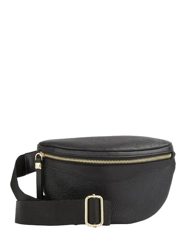 LK BENNETT Rosie Leather Sling Bag - Black