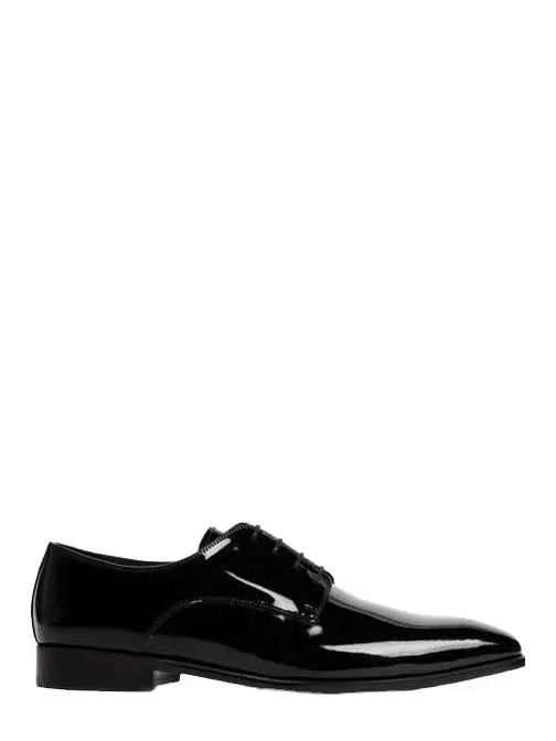 ANTHONY VEER Prestige Tuxedo Derby - Black Onyx Shine