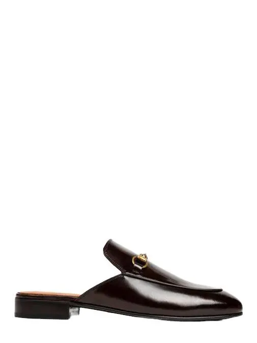 ANTHONY VEER Milano Horsebit Mule - Chestnut Brown
