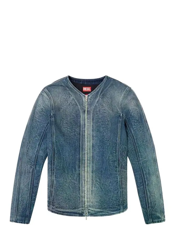 Diesel V-neck Jacket - Blue