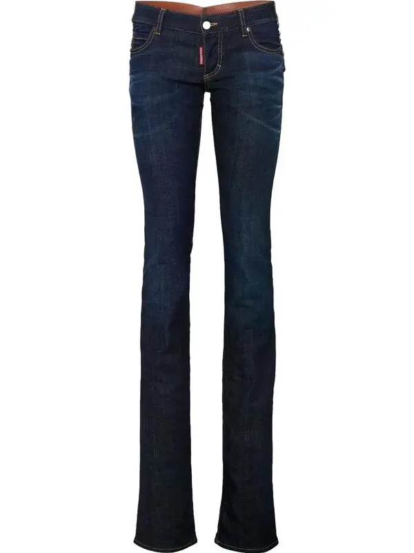 Dsquared2 Panelled Jeans - Blue