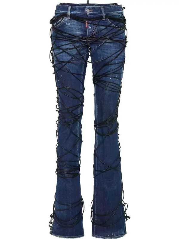 Dsquared2 Bootcut Jeans - Blue