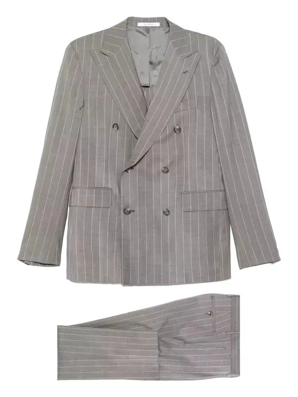 Tagliatore Virgin Wool Suit - Grey