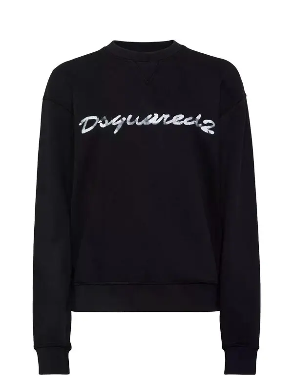 Dsquared2 Logo-print Sweatshirt - Black