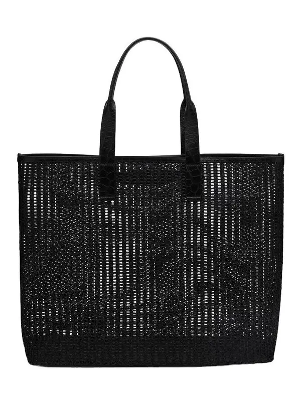 Dolce & Gabbana Adamo Shopper Bag - Black
